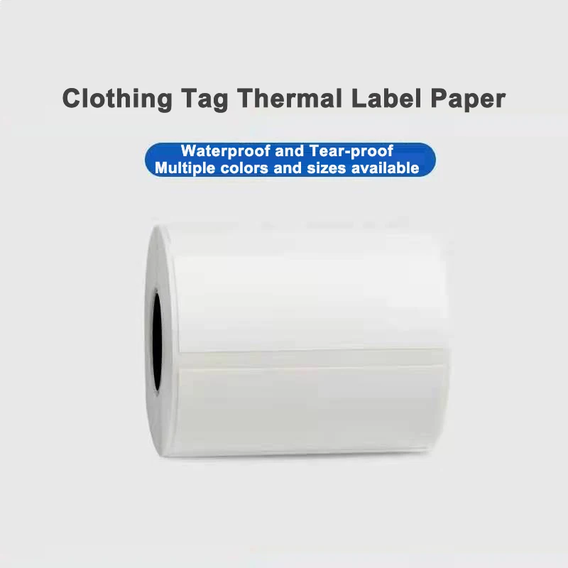 Tear Resistance Small Tube Core Portable Thermal Label Roll 50 60 70 75 ...