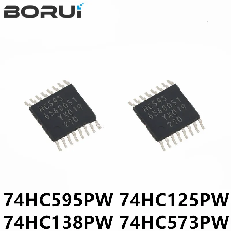 10piece-100-New-74HC595PW-74HC595-HC595-TSSOP16-74HC125PW-HC125-TSSOP ...