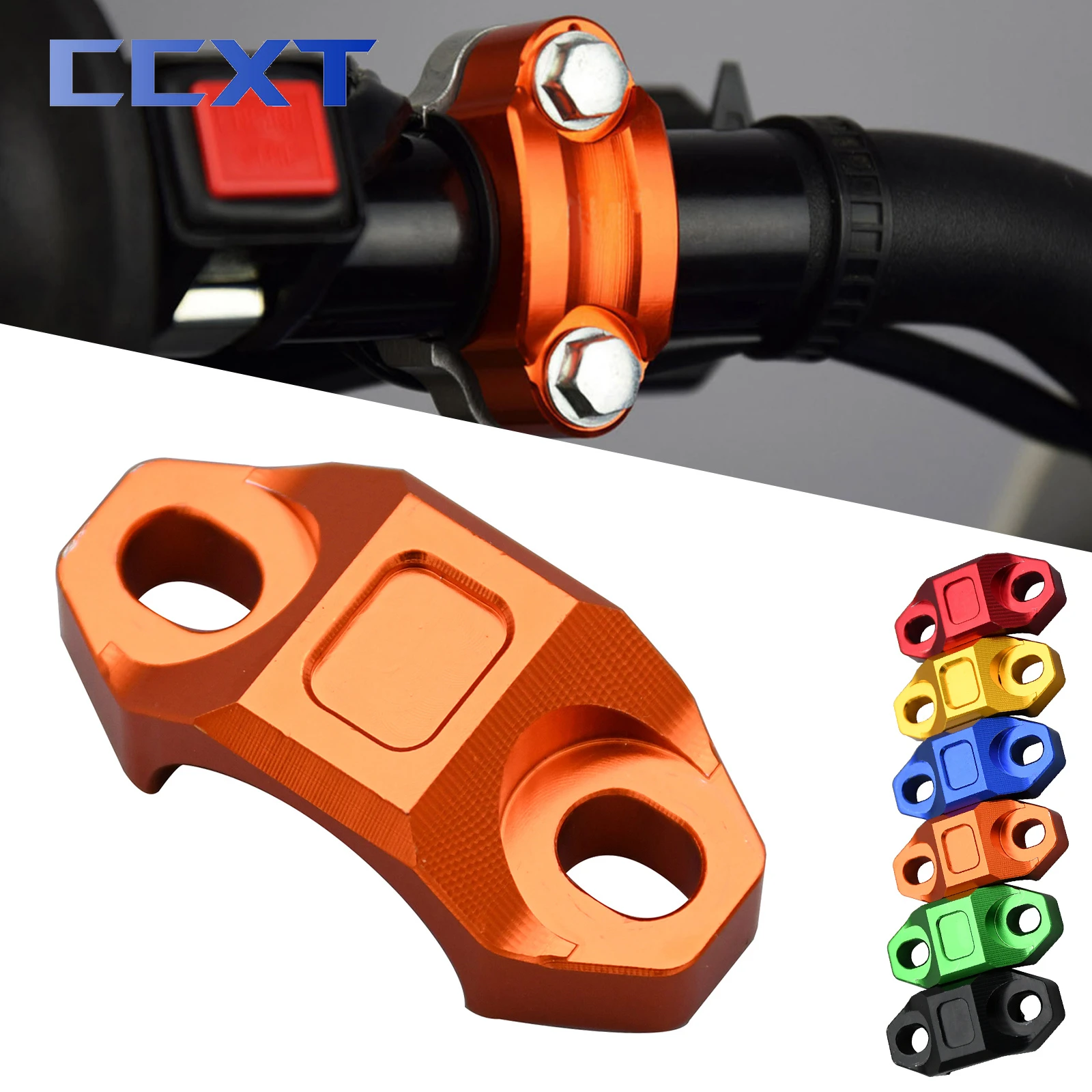 Motorcycle CNC Universal Handlebar Brake Clutch Rotating Bar Clamp ...