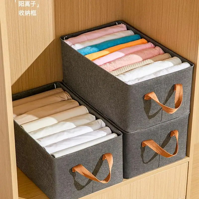 Folding-Clothes-Storage-Box-Household-Wardrobe-Drawer-Layered-Clothing ...