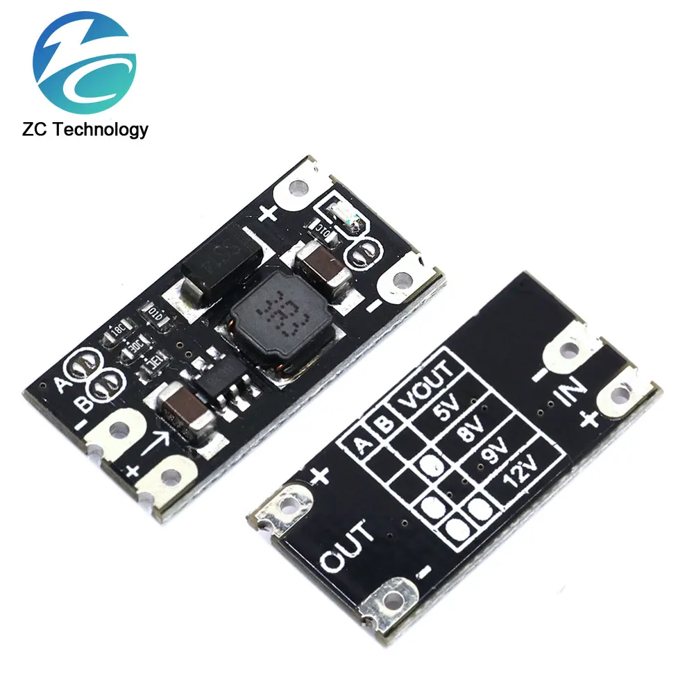 1.5a Multi-function Mini Boost Module Step Up Board 5v 8v 9v 12v Led ...