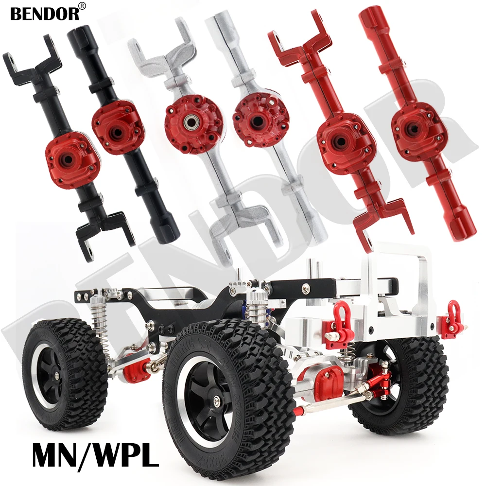 MN-WPL-Metal-Gear-Front-Rear-Bridge-Axle-Set-for-MN-D90-D91-D96-99S ...