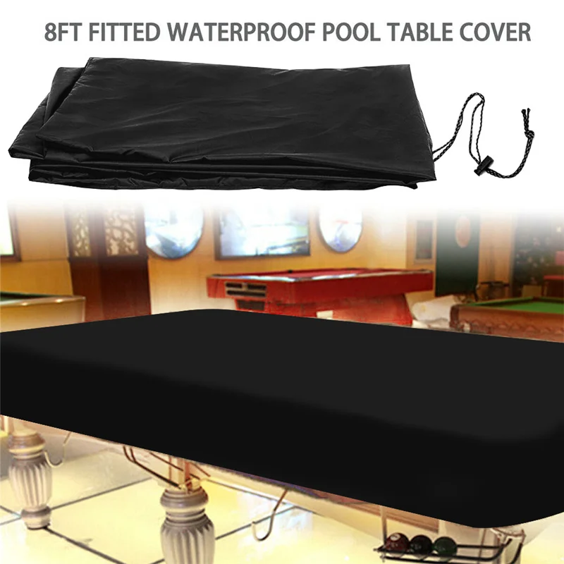 Billiard-Pool-Table-Cover-Heavy-Duty-Waterproof-Sun-Rain-Snow-Dust ...