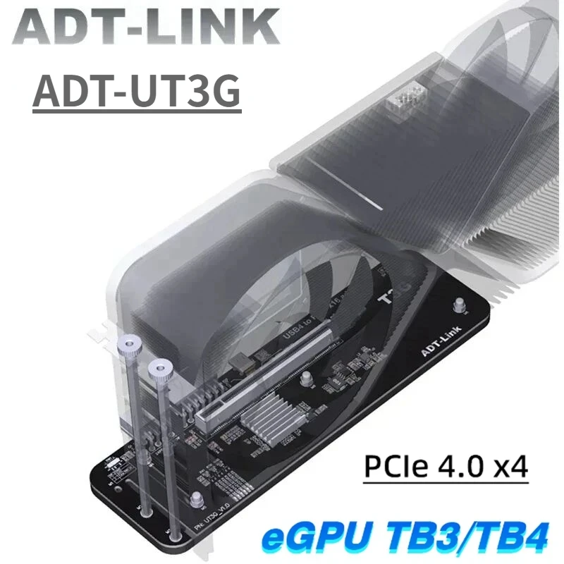 ADT-UT3G-Laptop-External-Graphics-Card-USB4-to-PCIe-4-0-x16-eGPU ...