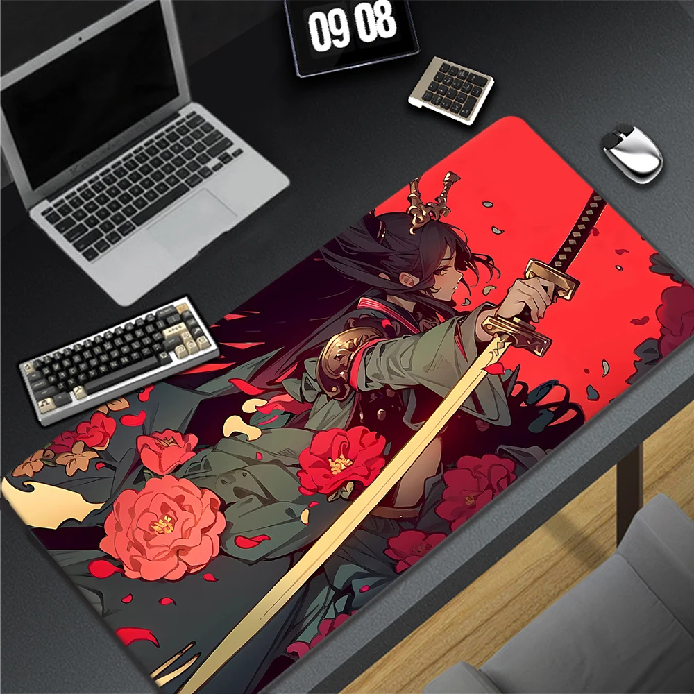 Japanese-Sakura-Mouse-Pad-Office-Large-Mousepad-Gamer-Speed-Desk-Mat ...