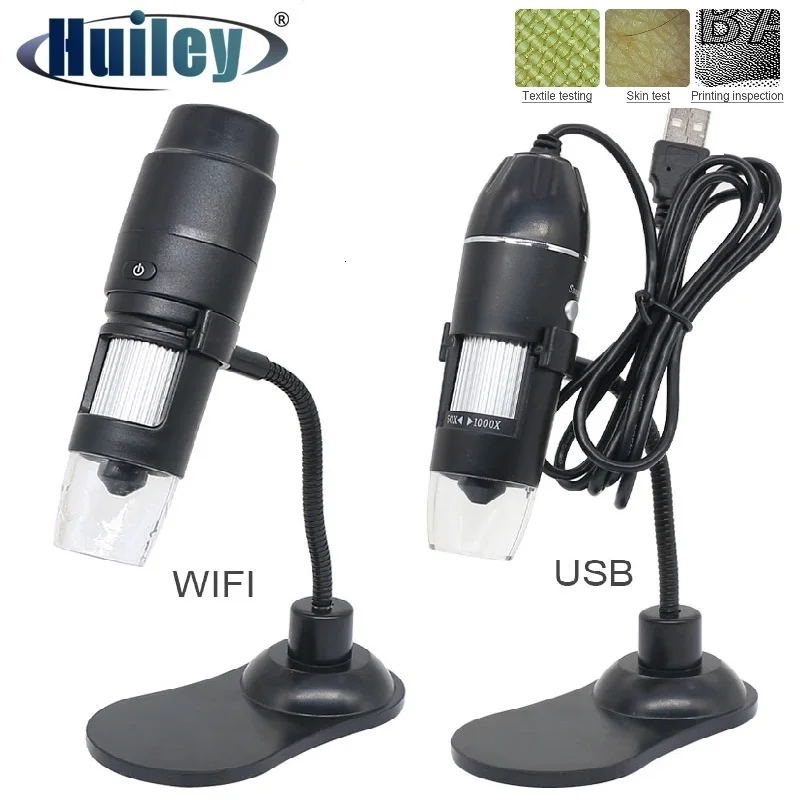Digital-Microscope-50X-1000X-Zoom-Camera-WIFI-or-USB-Microscope ...