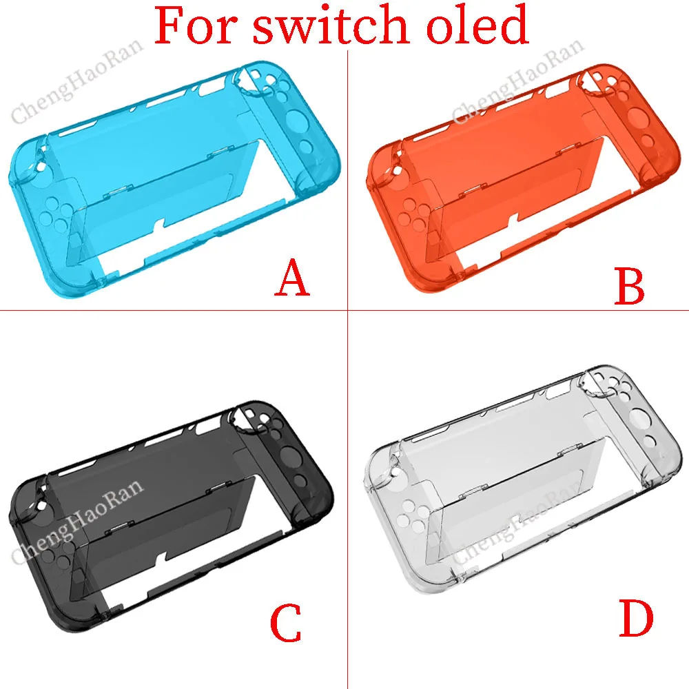 1PC-For-4-colors-Transparent-Switch-OLED-Crystal-Protective-Case ...