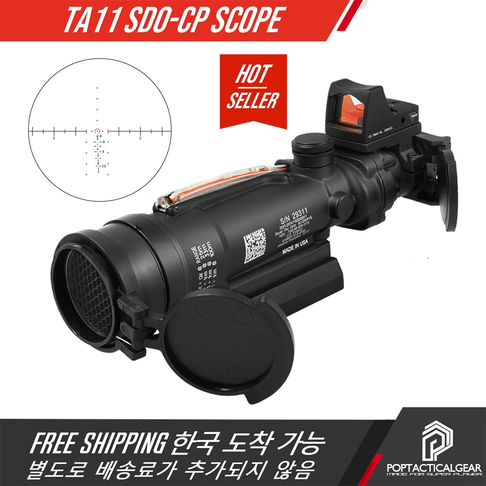 TA11 TA31 Real Fiber Glass Reticle Hunting Optic Sight Airsoft ...