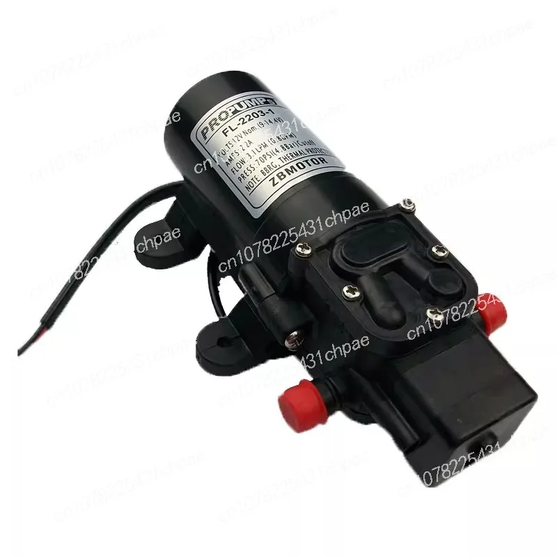 12V self-priming pump agricultural high pressure diaphragm pump DC ...