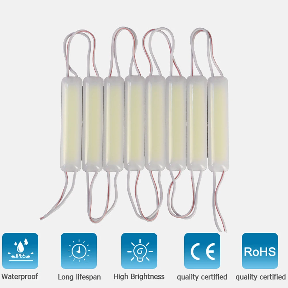 12v-24v-2w-ultra-helle-Cob-LED-Modul-rein-warmwei-rot-blau-gr-n ...
