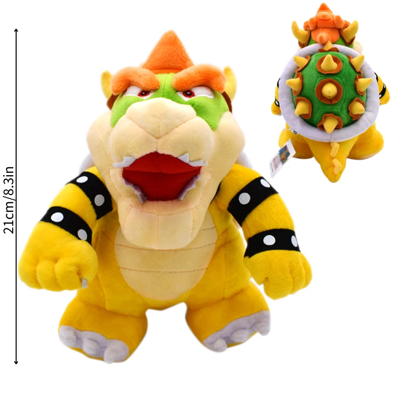 Peluche de Mario Bros, Bowser Jr., Princesa Peach, Yoshi, Ludwig ...