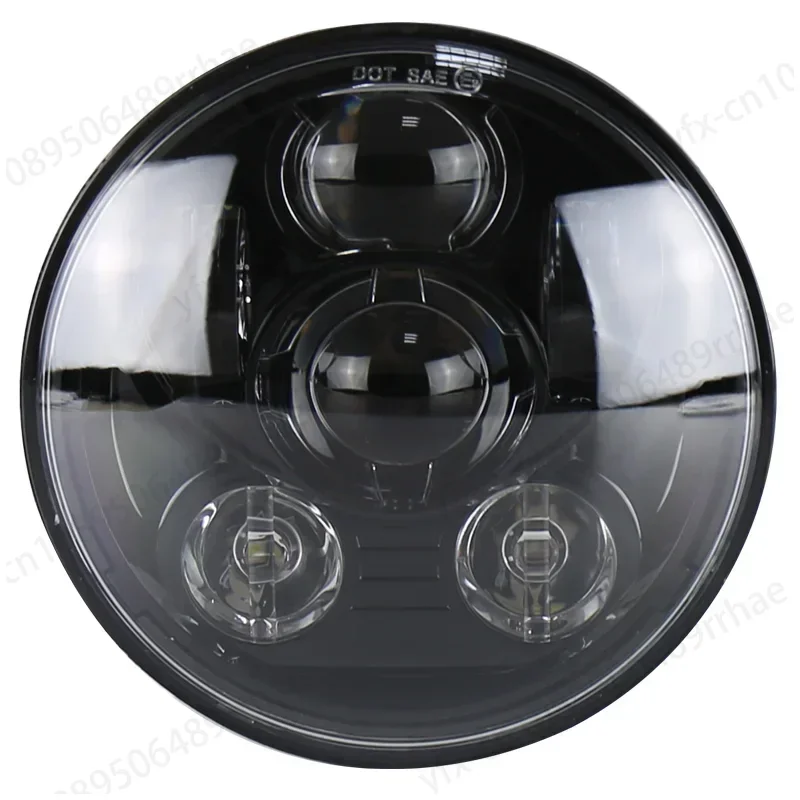 Beam-5-75-LED-Headlight-For-Motorcycle-Auto-Parts-5-75-Round-LED ...
