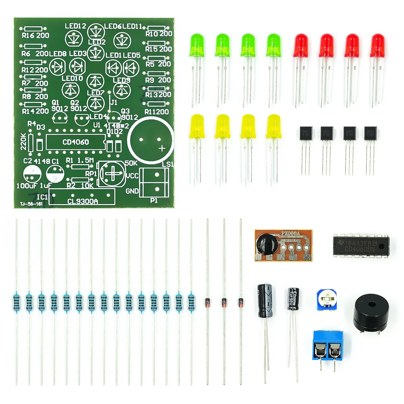 CD4060 Dream Light DIY Kit Electronic Fun Suite Birthday Gift Dreamy ...