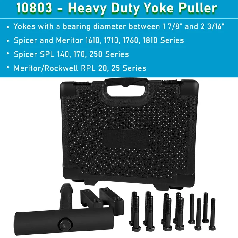 10803-Yoke-Removal-Tool-Kit-For-Spicer-Meritor-1610-1710-1760-1810 ...
