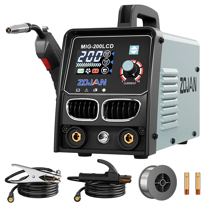 ZOJAN-2-In-1-Semi-automatic-Welder-No-Gas-Flux-Cored-MIG-MMA-Welding ...