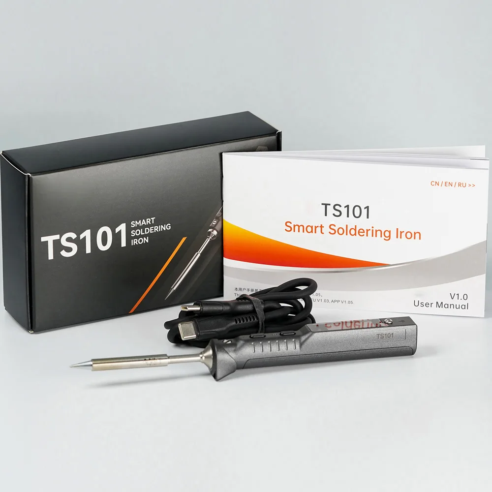 Электрический паяльник QUECOO TS101 65 Вт | AliExpress