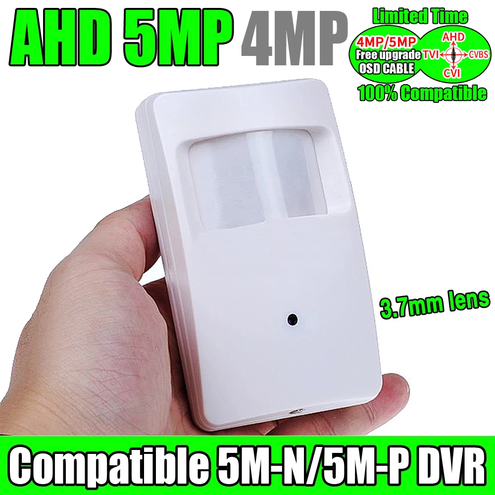 5MP-4MP-2K-Cone-Lens-Security-Surveillance-Cctv-Mini-AHD-Camera-Coaxial ...