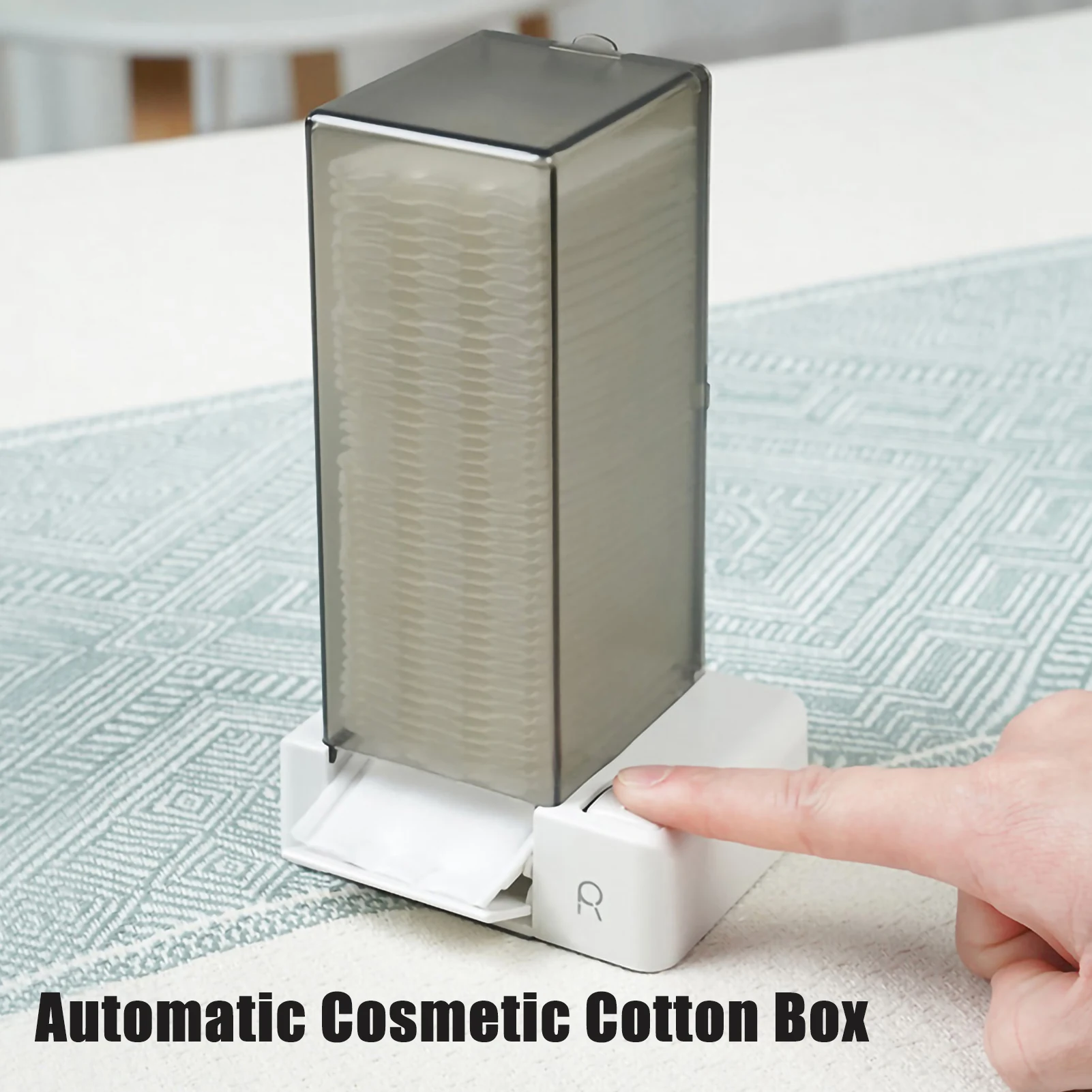 Automatic-Cosmetic-Cotton-Box-Press-Type-Cotton-Pad-Dispenser-Dustproof ...