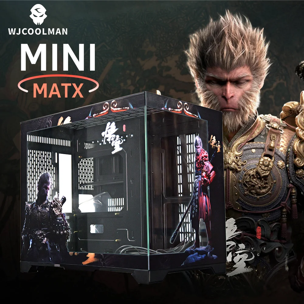 Mito-preto-wukong-computador-caso-desktop-matx-vista-do-mar-sala ...