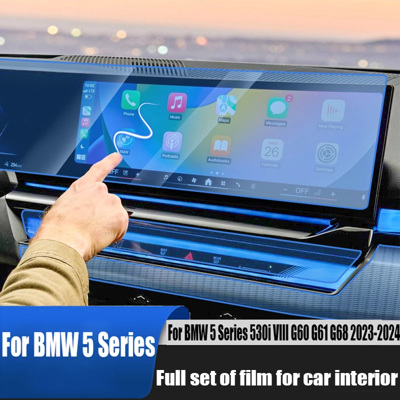 For BMW 5 Series 530i VIII G60 G61 G68 2023 2024 interior protection ...