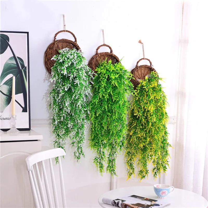 Malt-Grass-Wall-Hanging-Simulation-Flowers-Indoor-And-Outdoor-Home ...