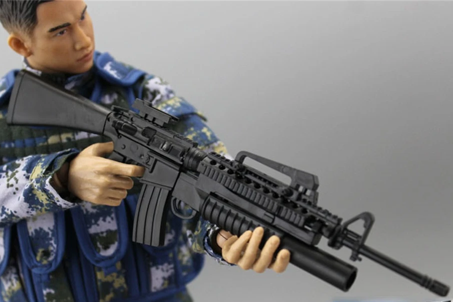 Plastic Action Figures Accessories | Rifles Plastic Model Kit | Plastic ...