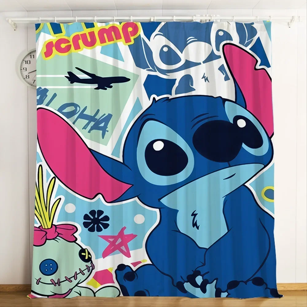 Lilo-Stitch-Cartoon-Curtain-New-Digital-Printed-Brushed-Shading ...