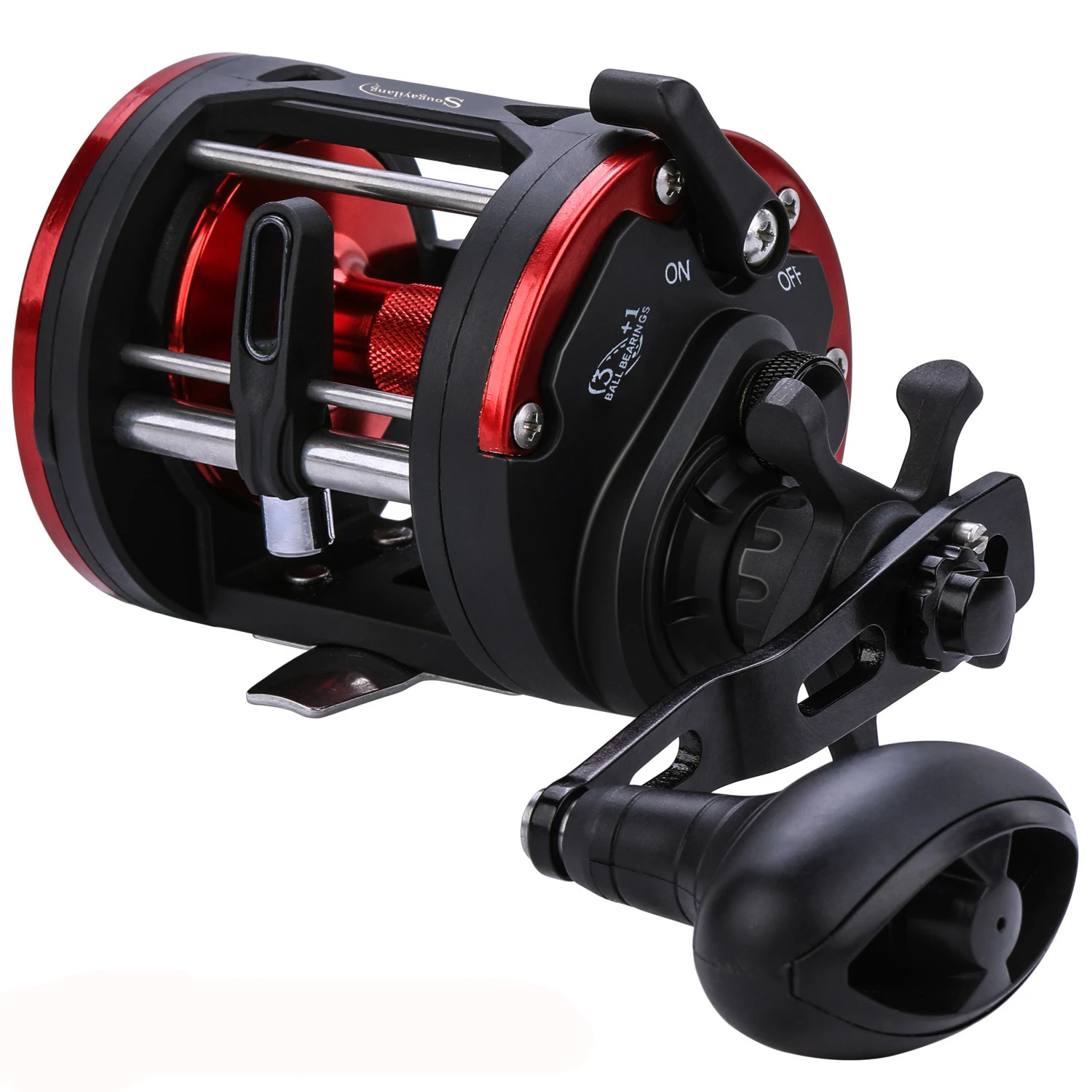 Sougayilang Trolling Reel Drum Fishing Reel Left/right Hand Casting Sea ...