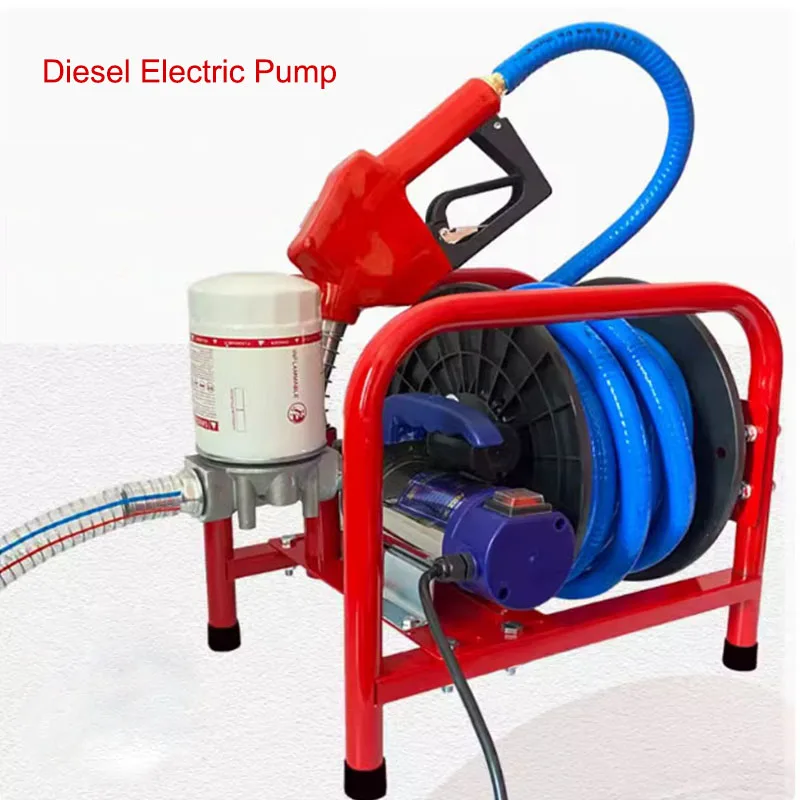 12V-24V-220V-High-Power-Diesel-Electric-Pump-Diesel-Spray-Gun-Self ...