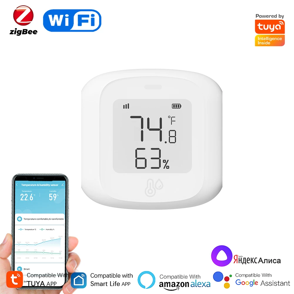 Tuya-WiFi-Zigbee-Smart-Temperature-and-Humidity-Sensor-Indoor-LCD ...