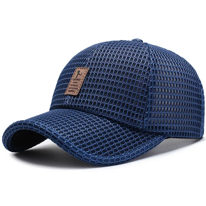 New Arrival Adult Unisex Mesh Baseball Caps Adjustable Cotton ...