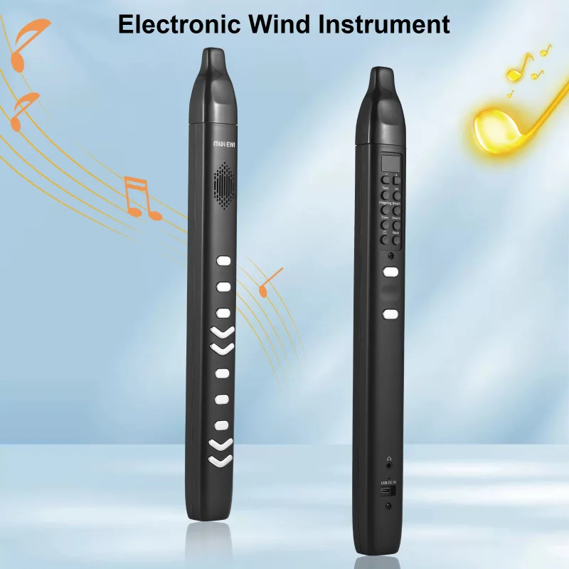 Digital-Electronic-Wind-Instrument-Portable-Synthesizer-10-Tones ...