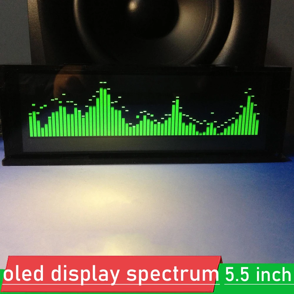 AS256 5.5" inch OLED Professional Music spectrum display Analyzer CAR ...