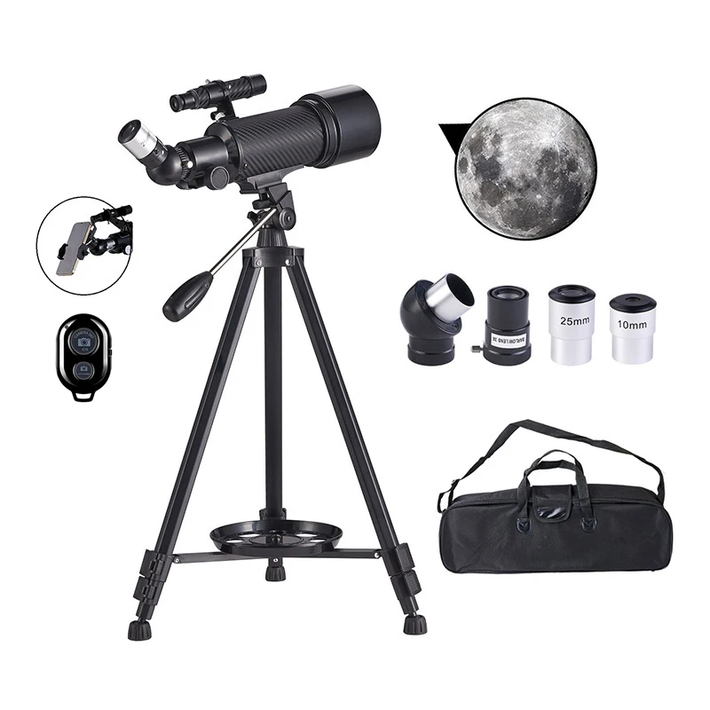 F40070M-Refracter-Astronomical-Telescope-70400-Carbon-Fiber-With-Tripod ...