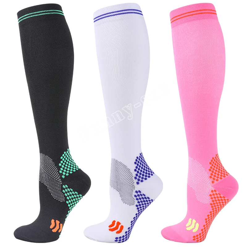 Women-Men-Compression-Socks-Knee-High-Stockings-Compression-Socks ...