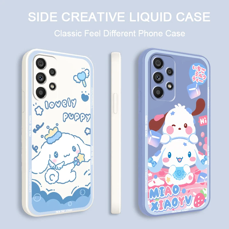 Sanrio Cinnamoroll Cartoon Phone Case For Samsung A73 A53 A52 A33 A32 ...