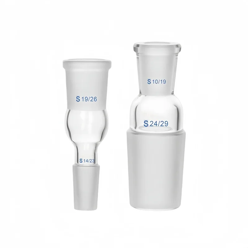 14/19/24/29/34 To 19/24/29/34/40/45/50/60 Glass Joint Adapter Glassware ...