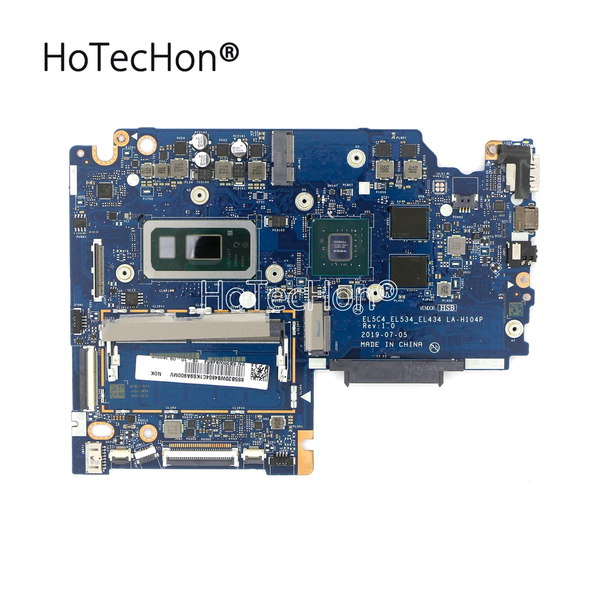 5B20W84804-Laptop-DSC-Motherboard-LA-H104P-w-i7-10510U-MX230-for-Lenovo ...