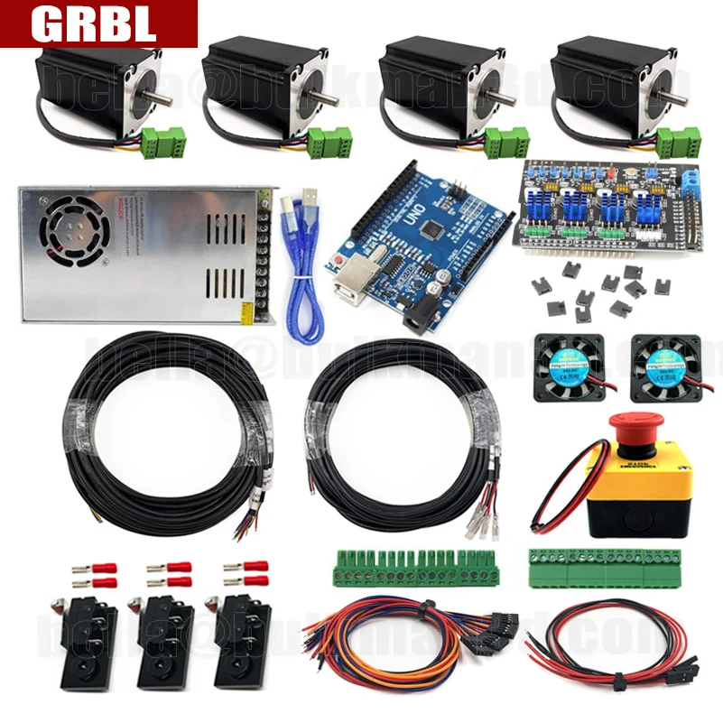 Maker Shield GRBL 1.1 Kit de controlador CNC con controladores paso a ...