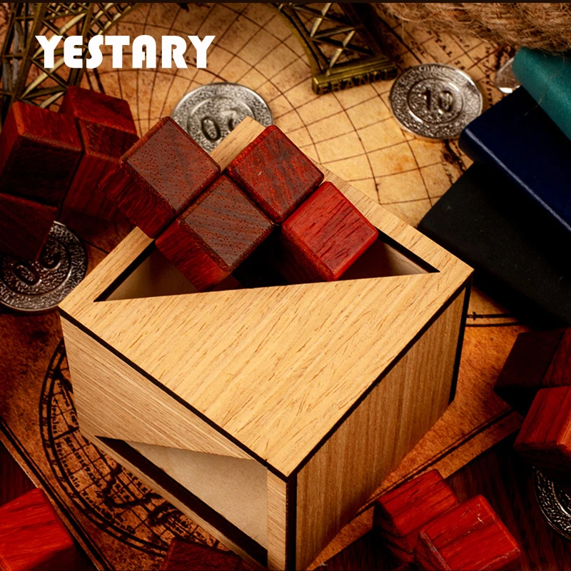 YESTARY-3D-Wooden-Puzzle-Box-Toys-Brain-Tease-Jigsaw-Puzzle-Toy-Board ...