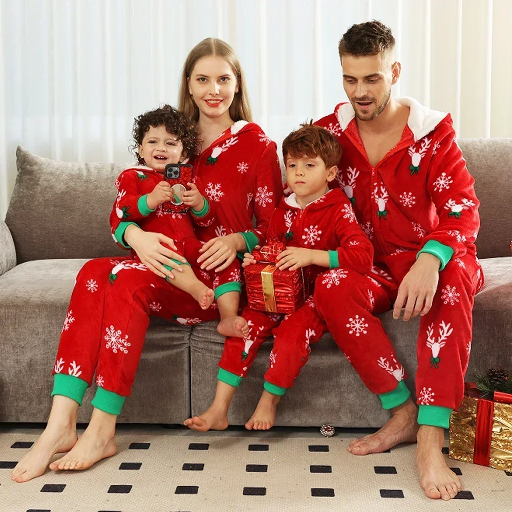 New-Costumes-Christmas-Matching-Outfits-for-Family-Couple-Soft-Warm ...