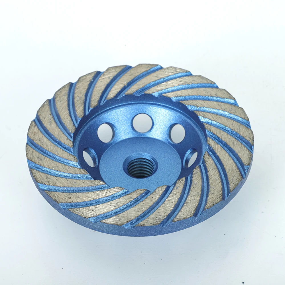 4"100mm M14 Screw Diamond Grinding Disc Angle Grinder Disc Dali Stone ...