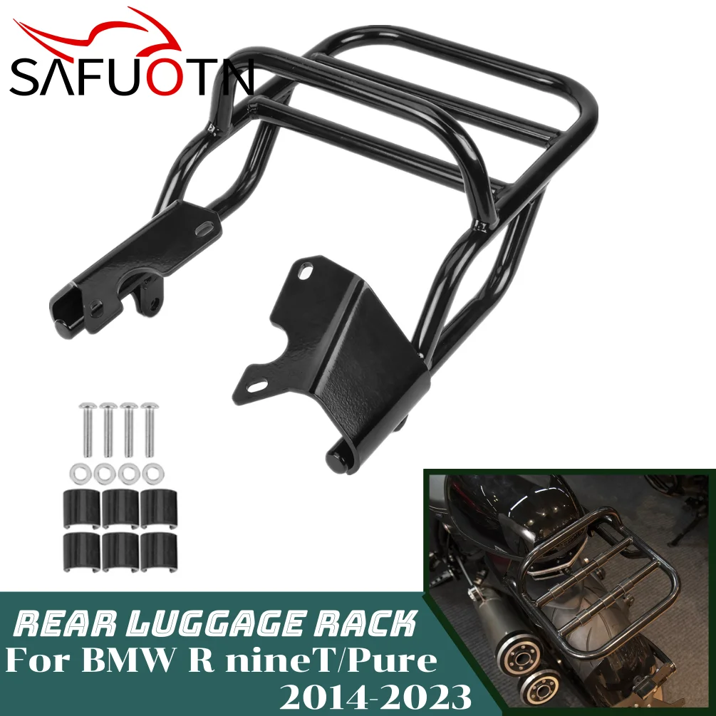 R-Nine-T-Rear-Luggage-Cargo-Rack-Carrier-Mount-Backrest-for-BMW-R-nineT ...