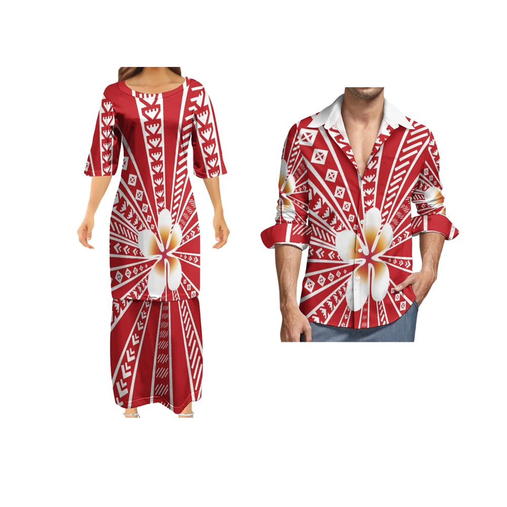 Red Puletasi Dresses