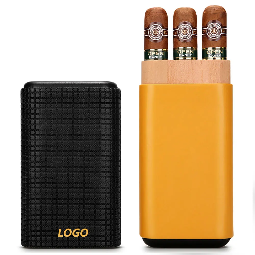 Cigar-Case-Humidor-Cedar-Wood-Lining-Easy-Storage-and-Moisturizing-with ...