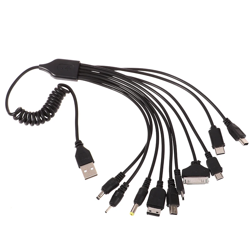 1Pc-10-In-1-USB-Multi-Pin-Cable-Charger-Universal-USB-Adapter-Cable ...