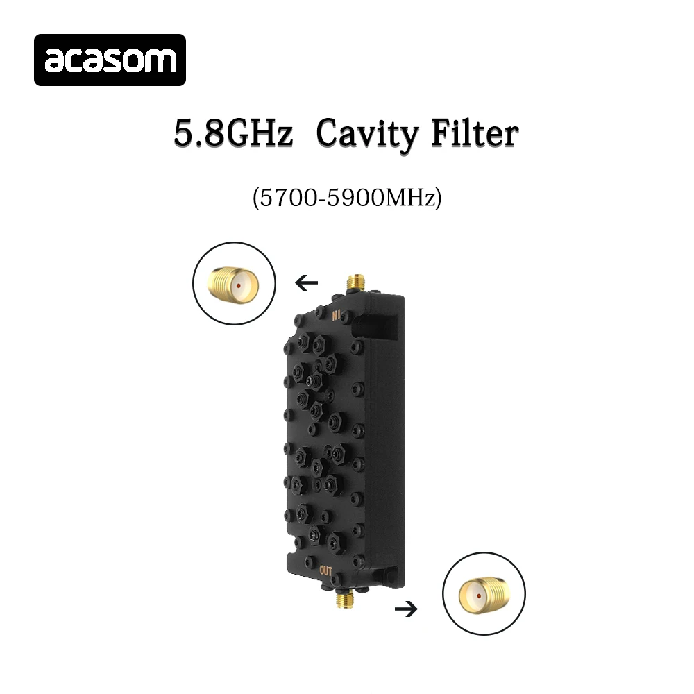 5-8GHz-Indoor-Bandpass-100MHz-Filter-Cavity-Filter-WIFI-Network-Filter ...
