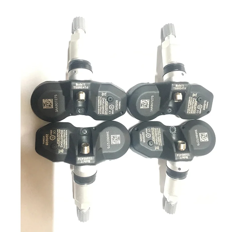 4pcs Tyre Pressure Sensor 3aa907275 3aa907275b Tpms Sensor For 2008 ...