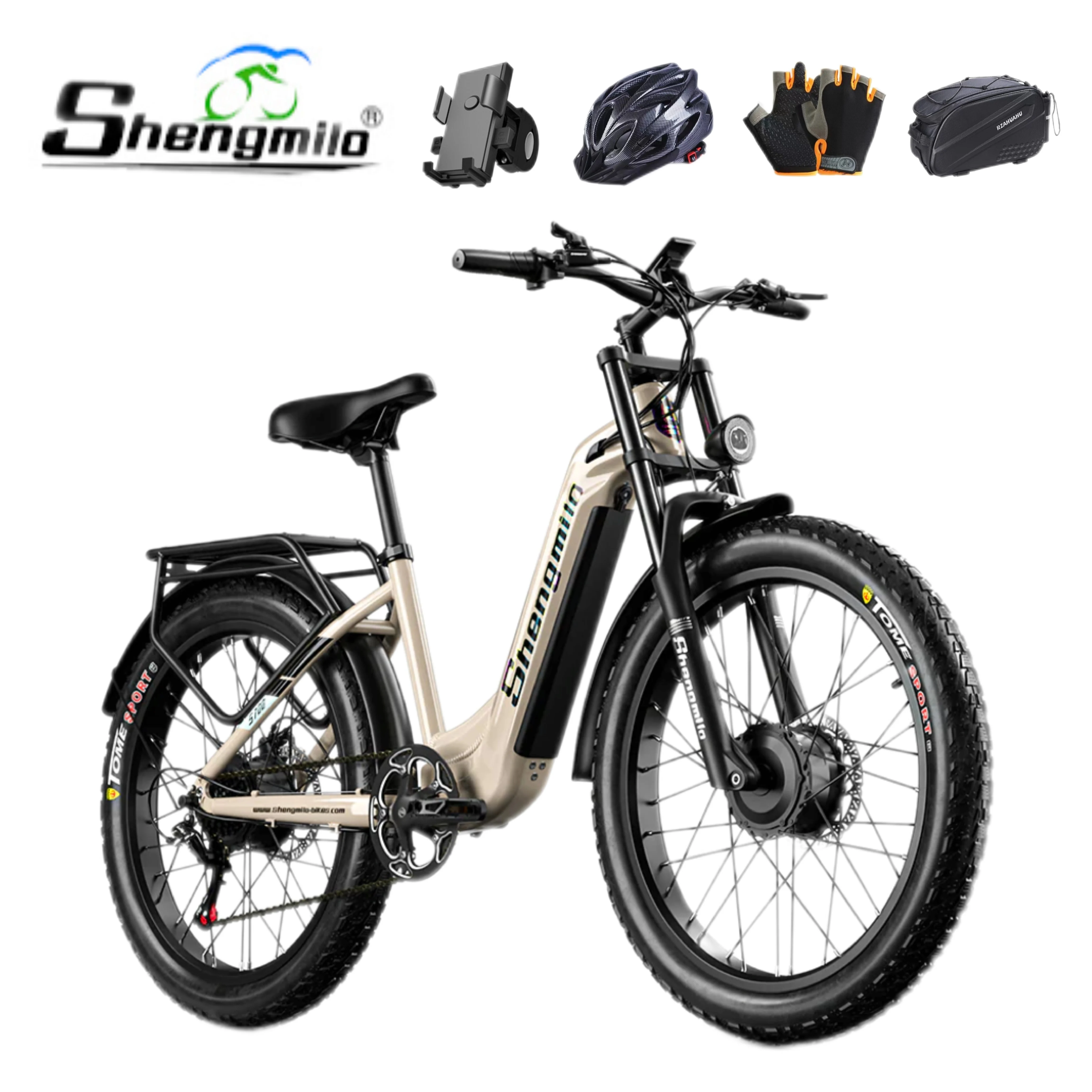 Shengmilo-S700-Ebike-Adult-Mountain-Snow-Electric-Bike-2000W-Dual-Motor-26-City-Fat-Tire ...