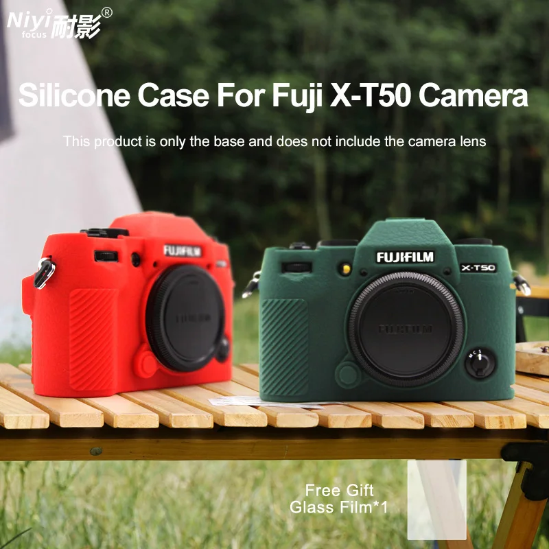 XT50 Camera Soft Silicone Case Camera Protector Base Cover for Fujifilm X-T50 waterproof ...